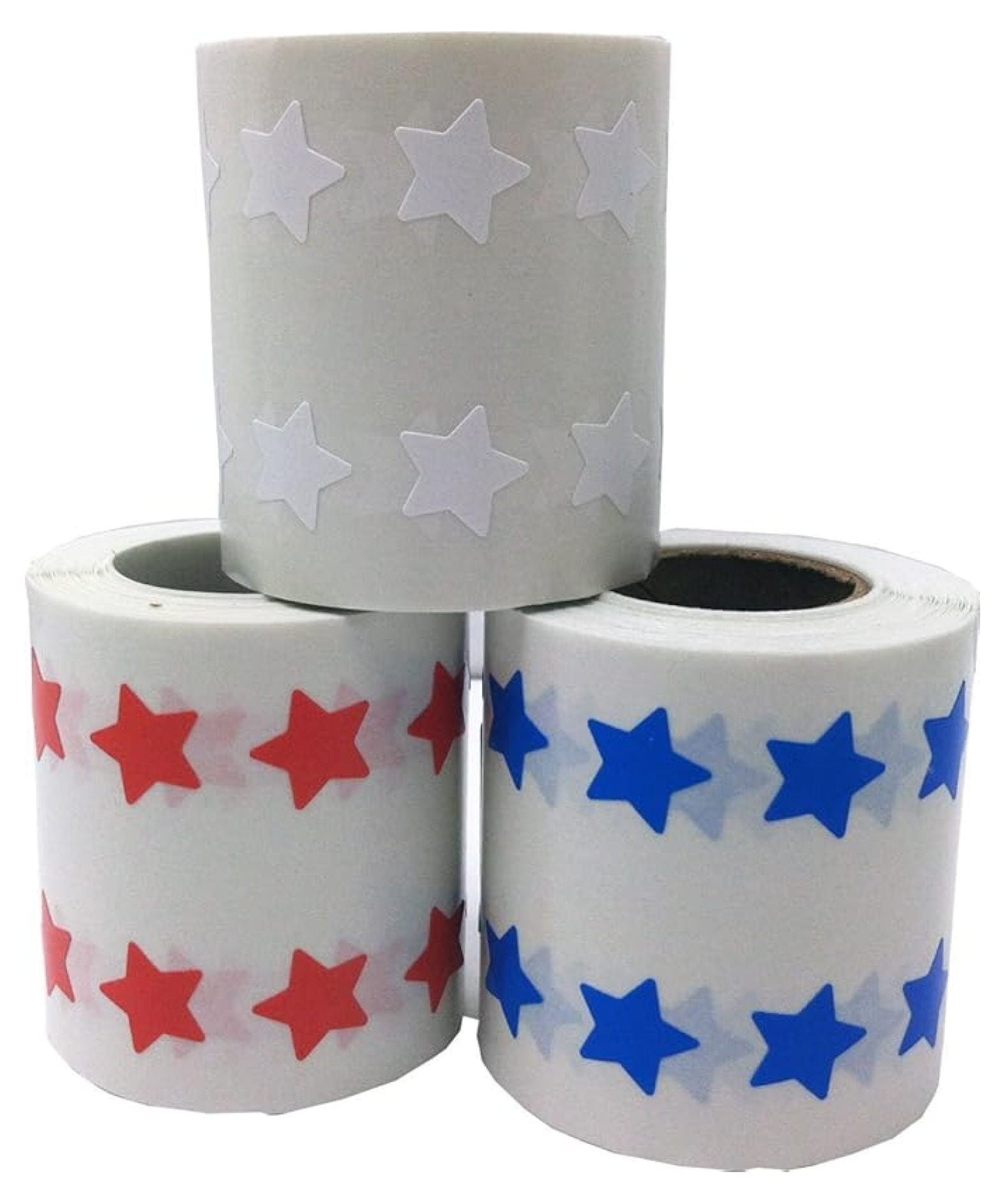 Tiny 1/2" Inch All American 4th of July Star Stickers Sticker Stars are ...