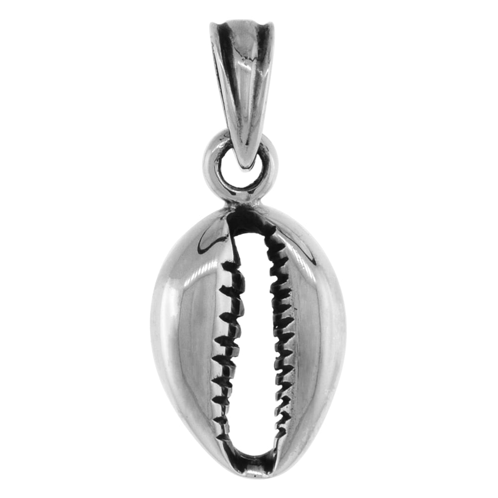 Tiny 5/8 inch Sterling Silver Sea Snail Shell Necklace for Women ...