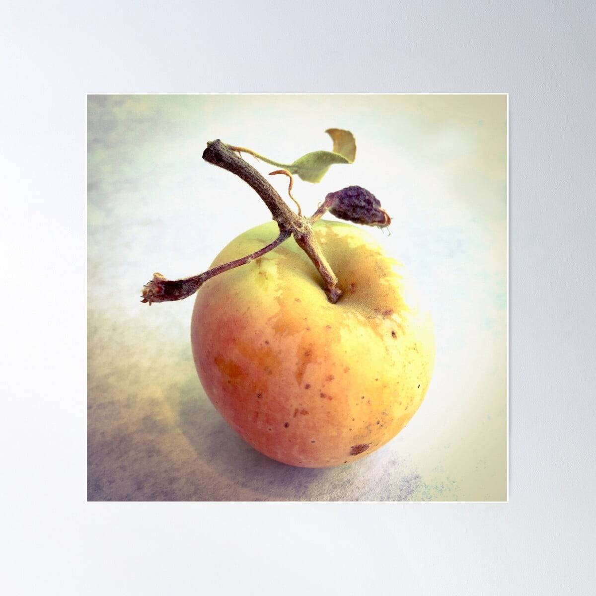 Tiny Apple Poster Wall Art, Modern Wall Decor For Living Room Bedroom ...