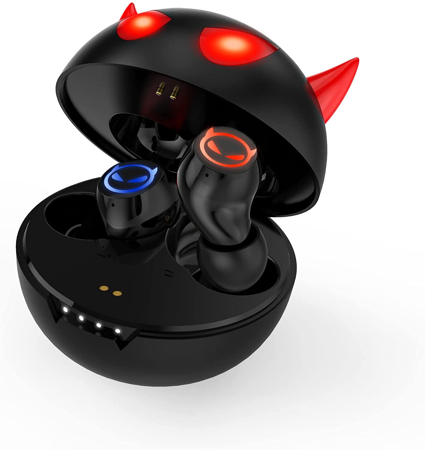 Tiny Bluetooth Earbuds,Kids Wireless Ear Bud with Cute Charging Case ...