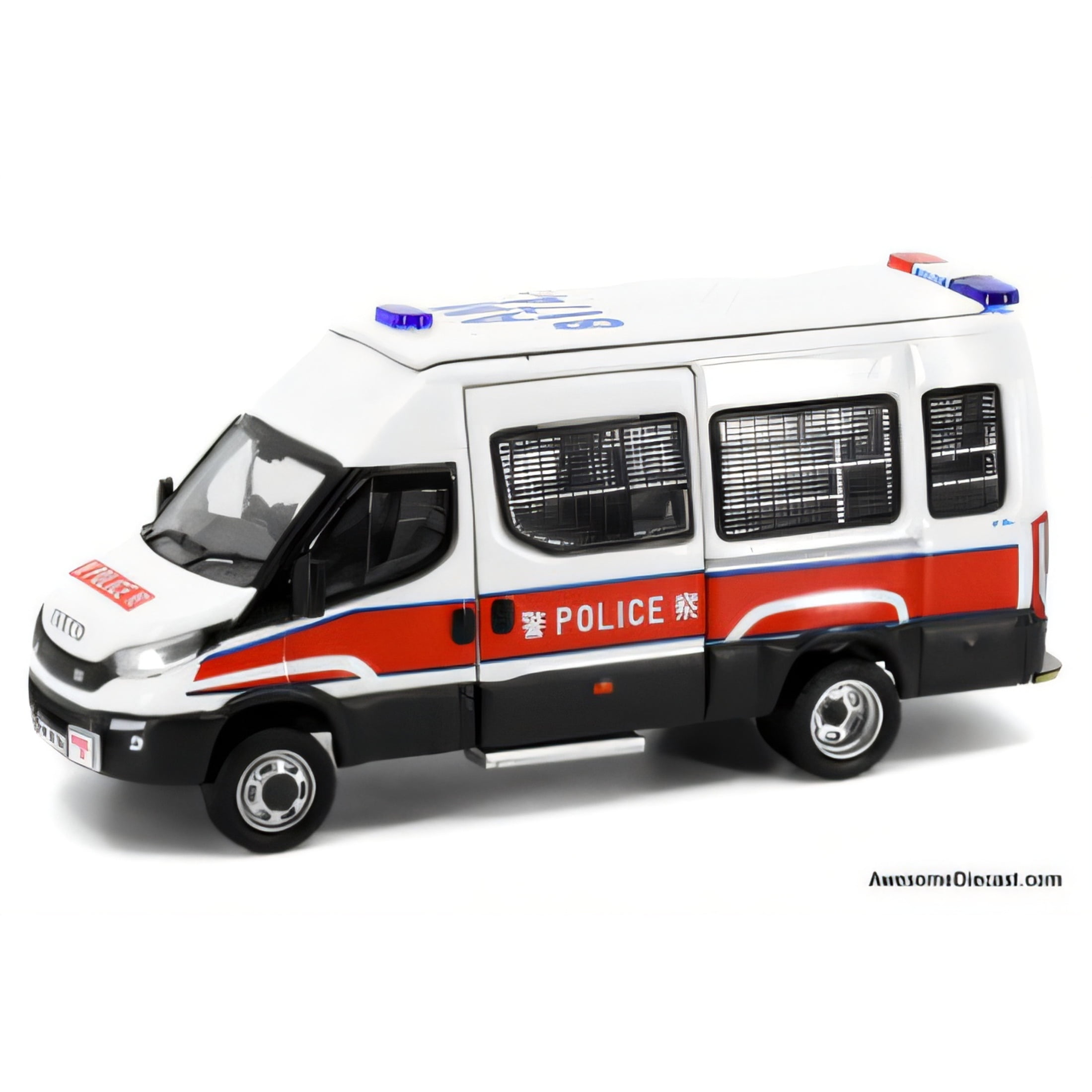 Tiny City 1:76 Iveco Daily Police Patrol Car: Hong Kong Police Railway ...