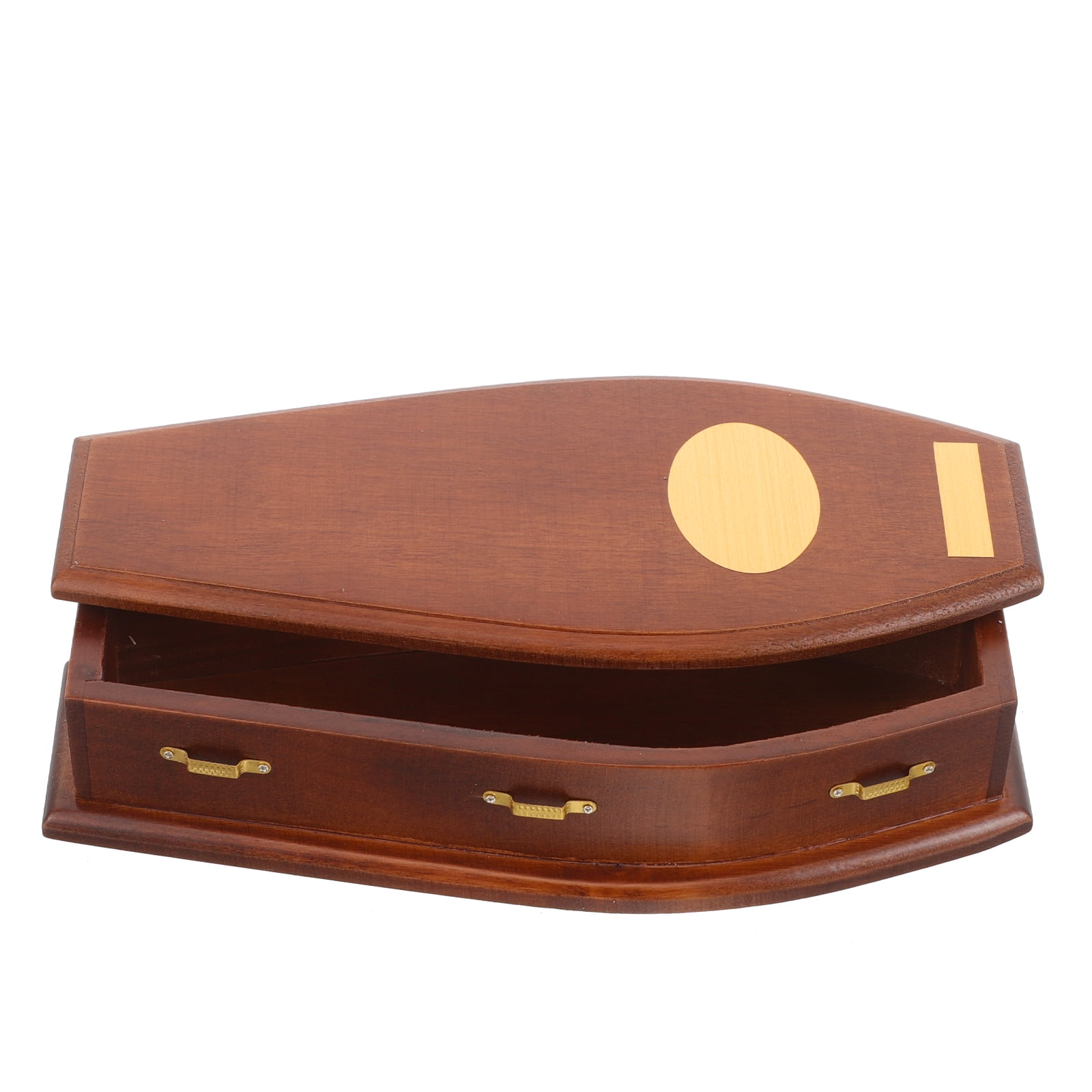 Tiny Coffin Model Micro Landscaping Small Coffin Model Antique Coffin ...