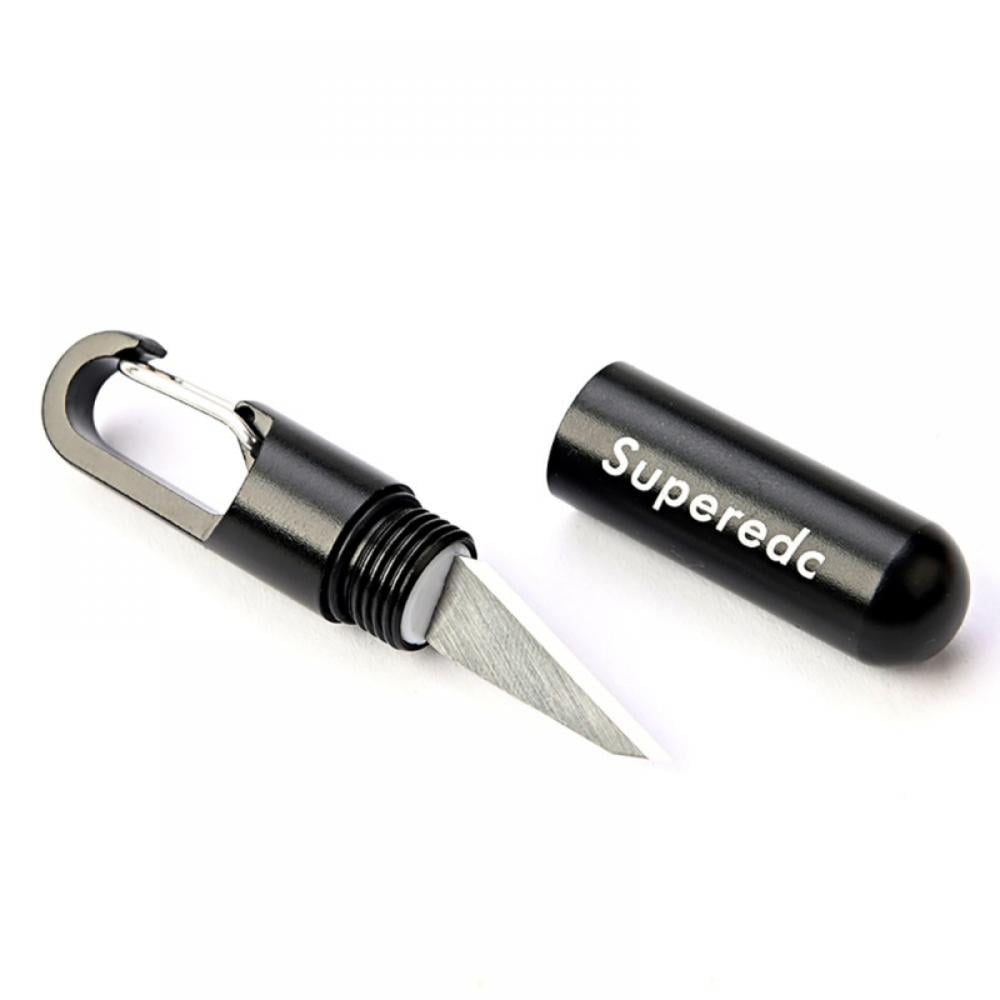 Tiny Cutting Tool, Portable Capsule Cutter - with Keychain Ring Sharp ...