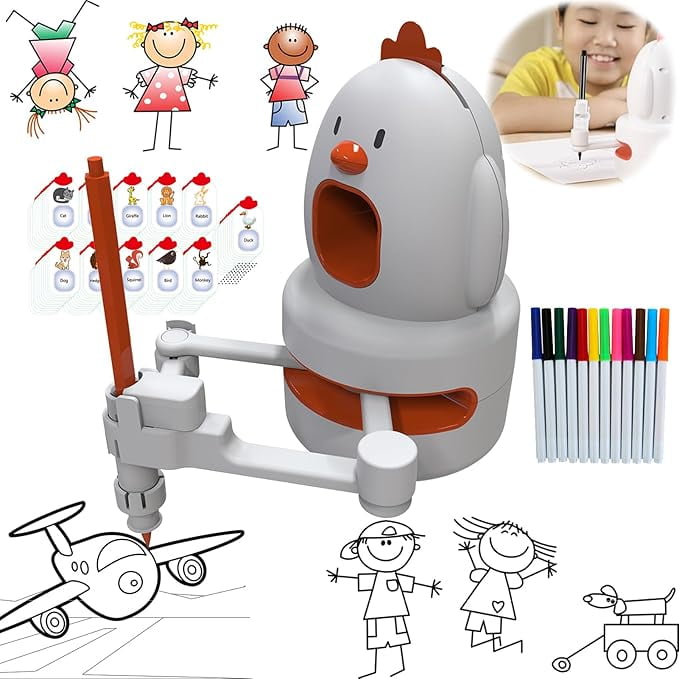 Tiny Drawing Genius 2024 Upgrade - Fun & Interactive Learning Toy with ...