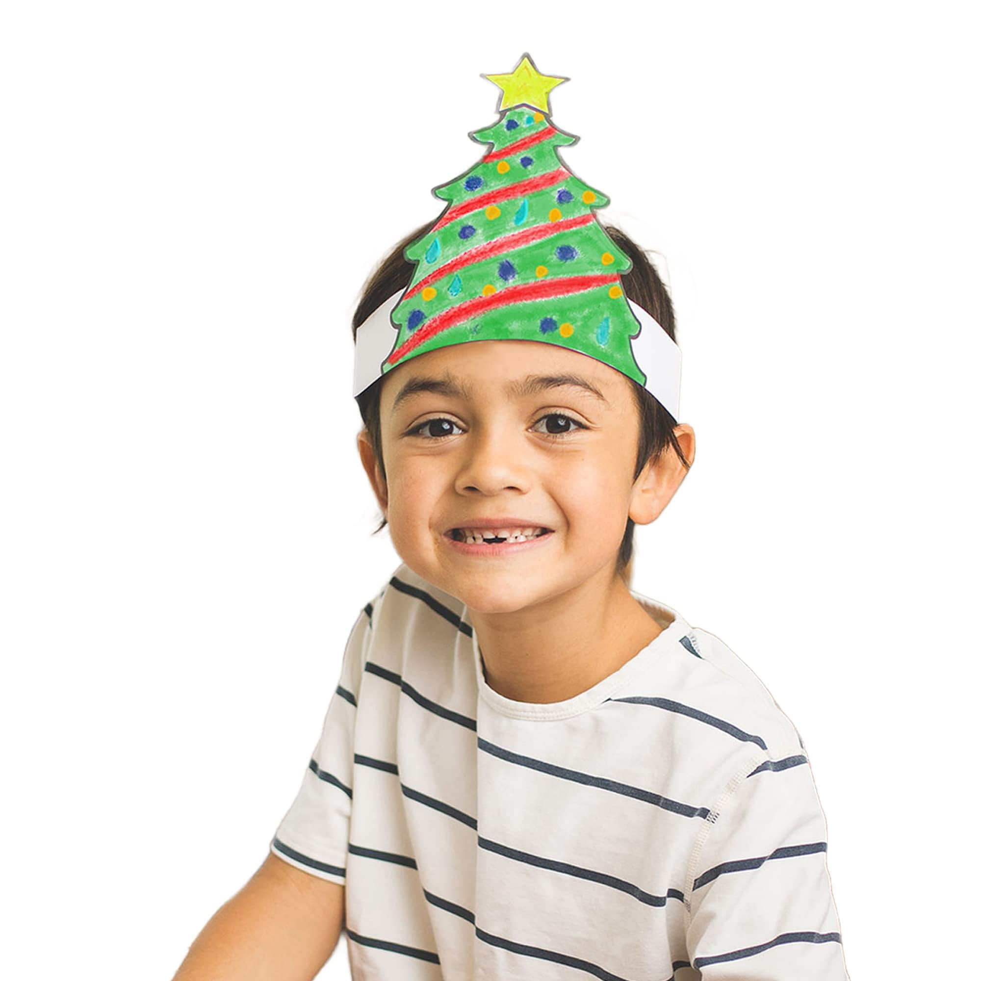 Tiny Expressions - Bulk MMF7 Christmas Tree Headbands for Kids of 12 ...