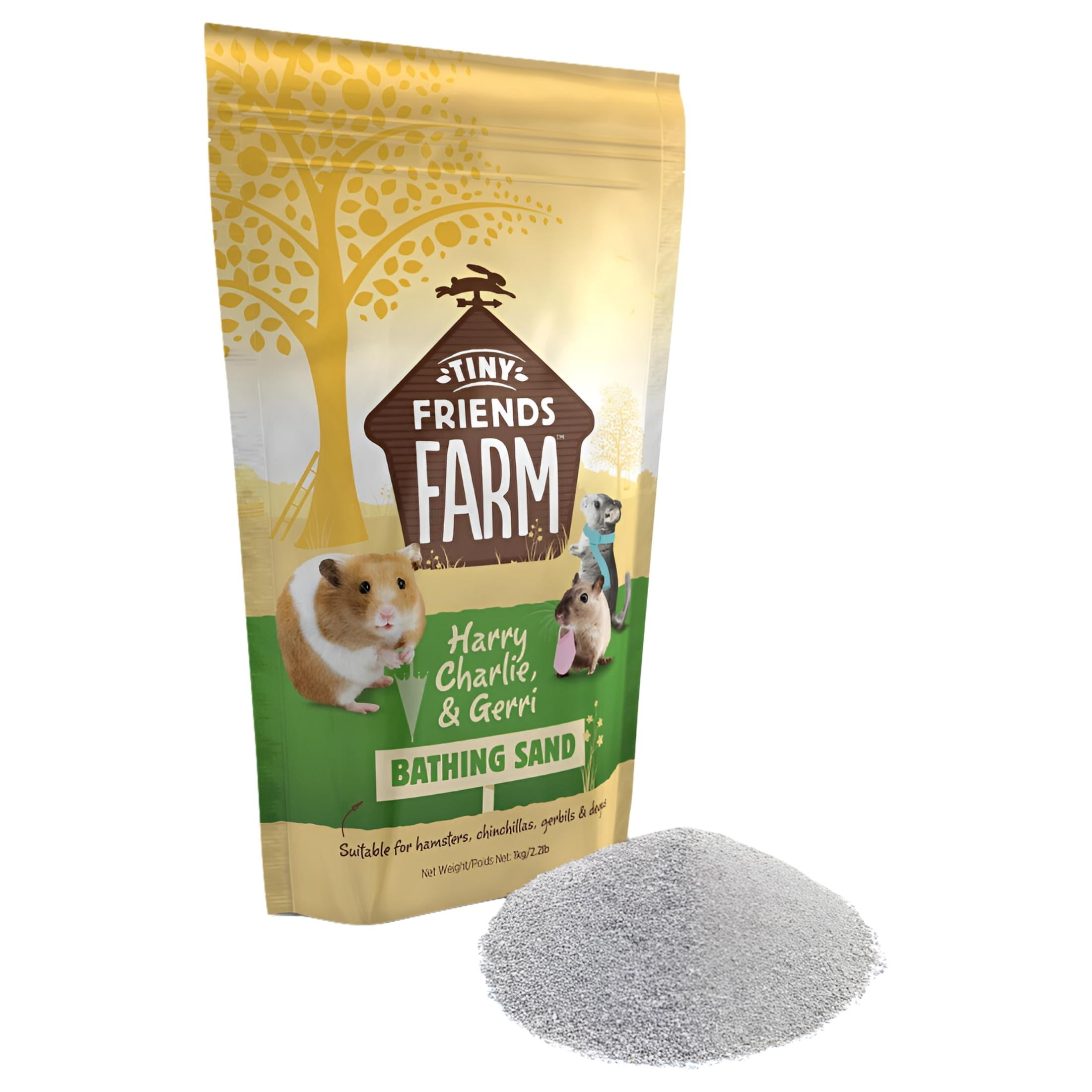 Supreme Tiny Friends Farm Bathing Sand - Dust-Free Sepolite Sand for ...