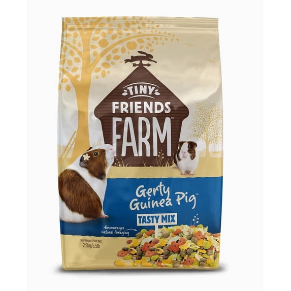 Tiny Friends Farm Gerty Guinea Pig Pet Food with Peas, 5.5lb - Walmart.com