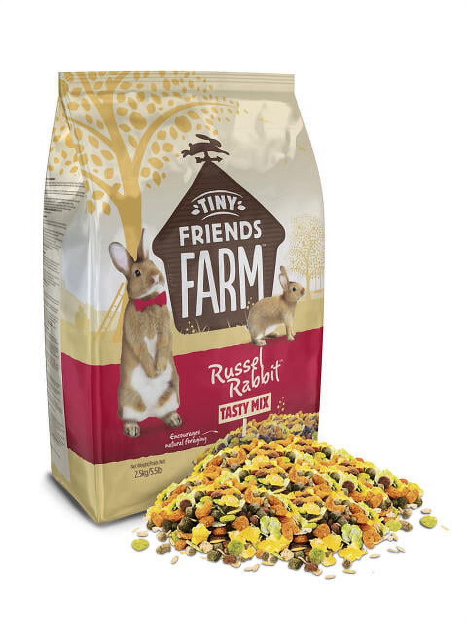 Tiny Friends Farm Russel Rabbit, Food 5.5lb - Walmart.com
