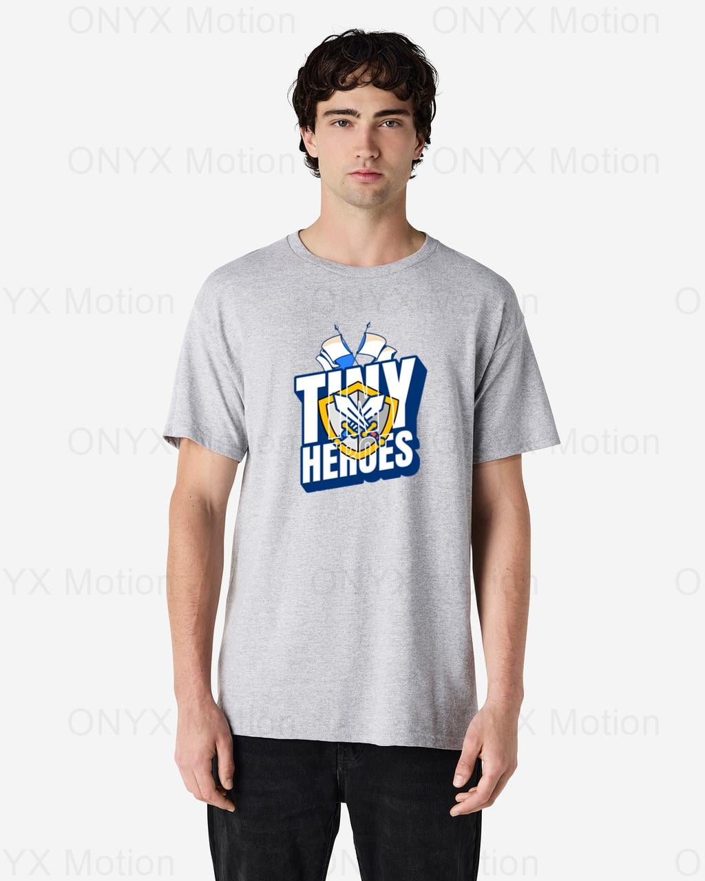 Tiny Heroes Template Fun Creative Kids Art Small Power Superhero Child Tee, for unisex up to 5XL ...