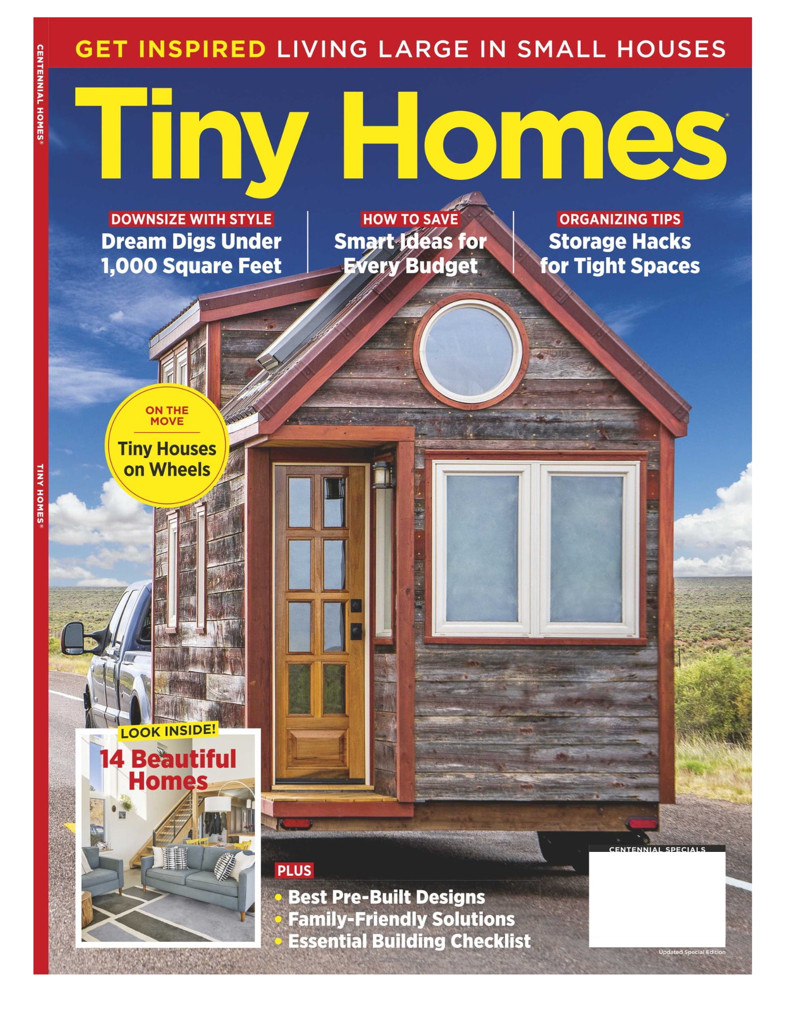 Tiny Homes - Living Large In Small Houses! Downsize With Style, How To Save, Organizing Tips ...