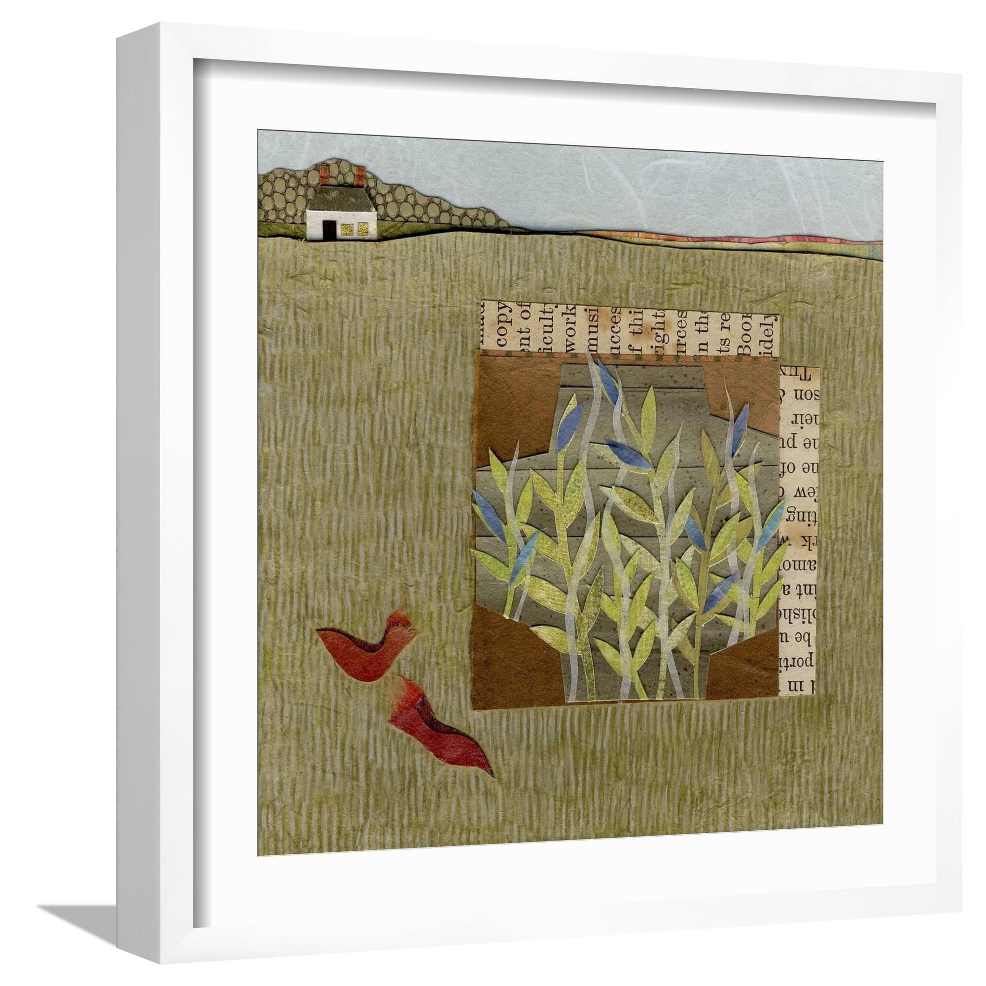 Art.com Tiny House II Art Print by Susan Savory, White Frame Wall Art ...