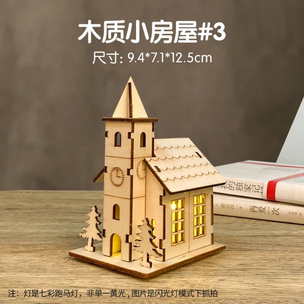 Tiny House Mockup Miniature House Cabin Wooden Constructor ...