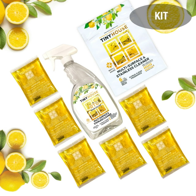 Tiny House Multi-Surface & Stainless Cleaner Kit - Walmart.com