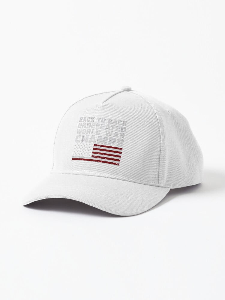 Tiny Hug 4Th Of July - Back To Back Undefeated World War Champs Cap ...