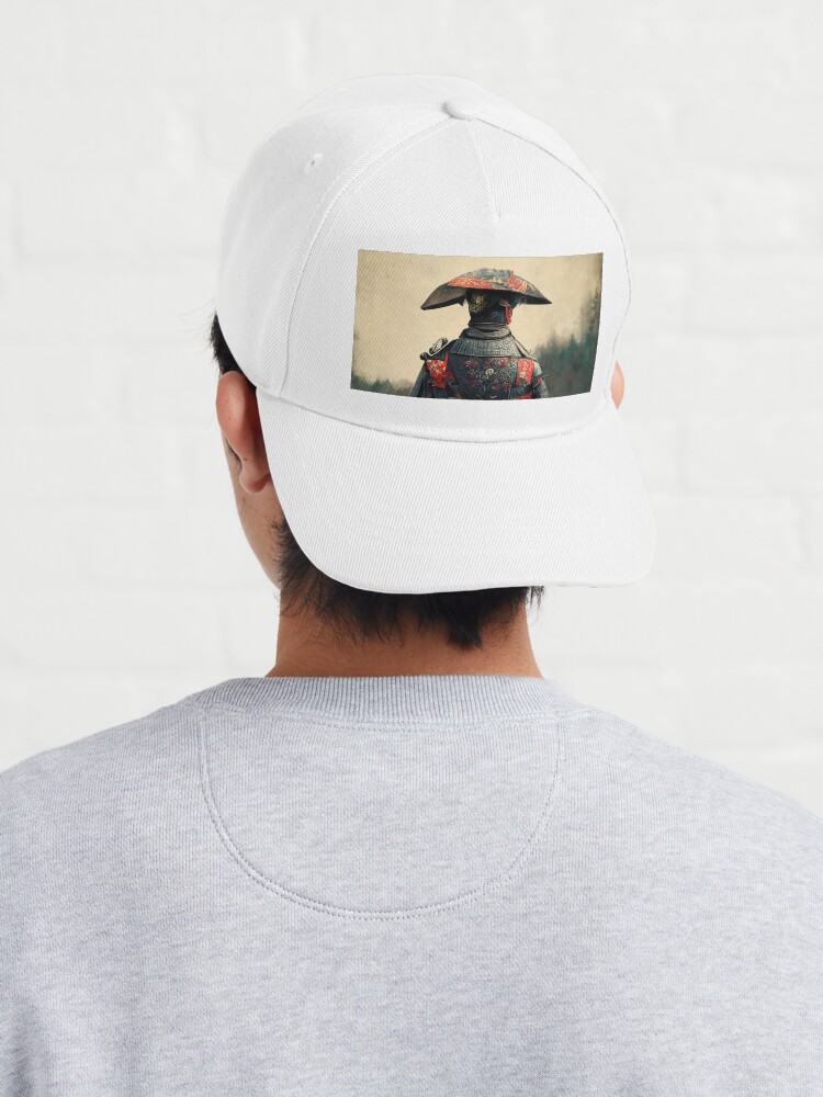 Tiny Hug A Historical Samurai Warrior, Historic Japanese Style Painting ...