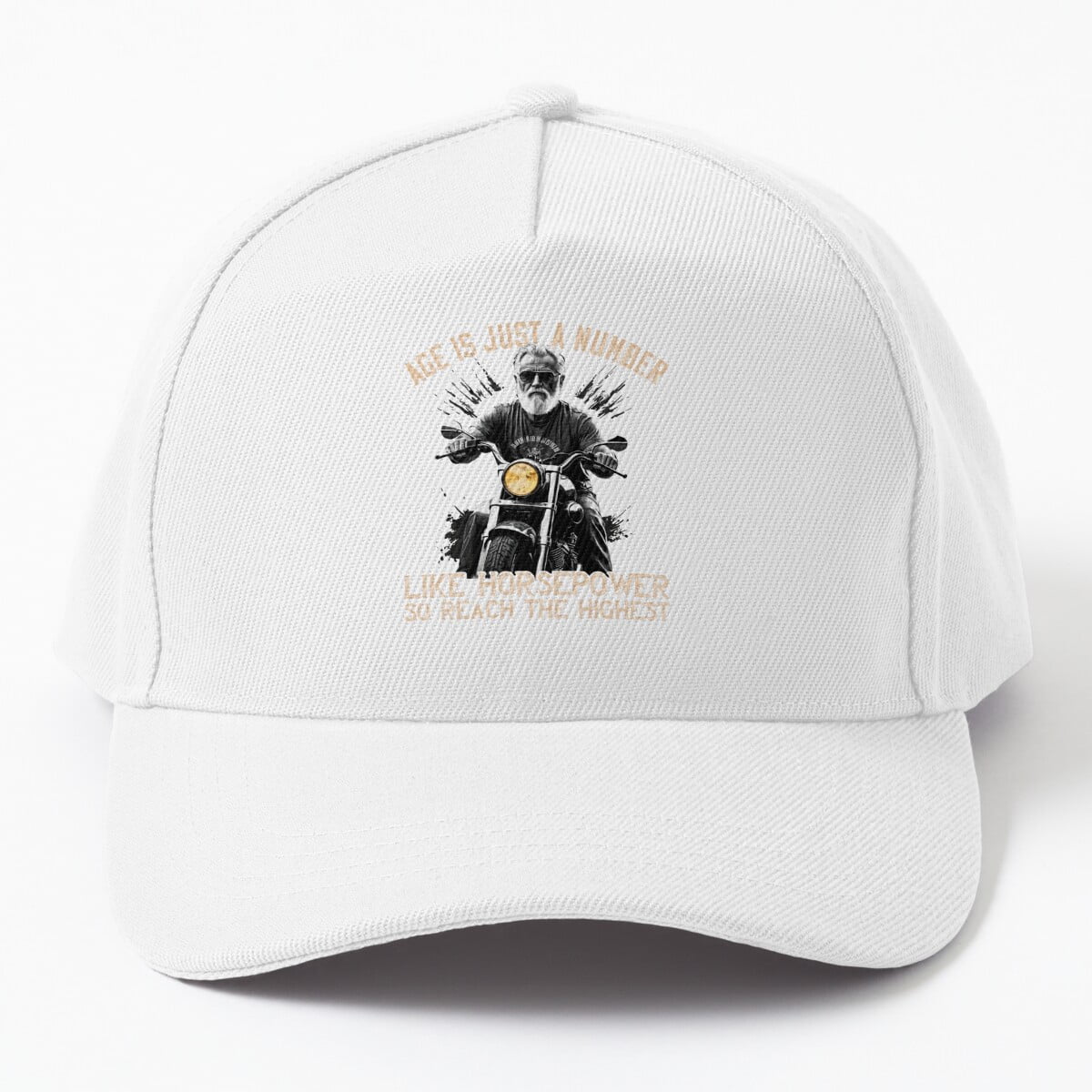 Tiny Hug Age Is Horsepower Biker Grandpa Design Cap Hats For Men, Gift For Him - Walmart.com