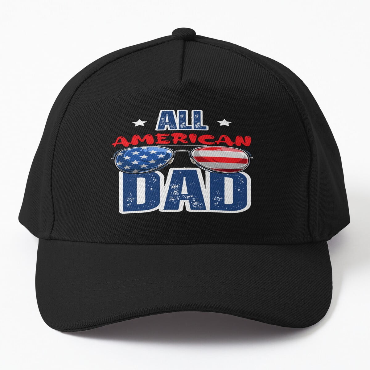Tiny Hug All American Dad Sunglasses American Flag Cap, Hats For Men ...