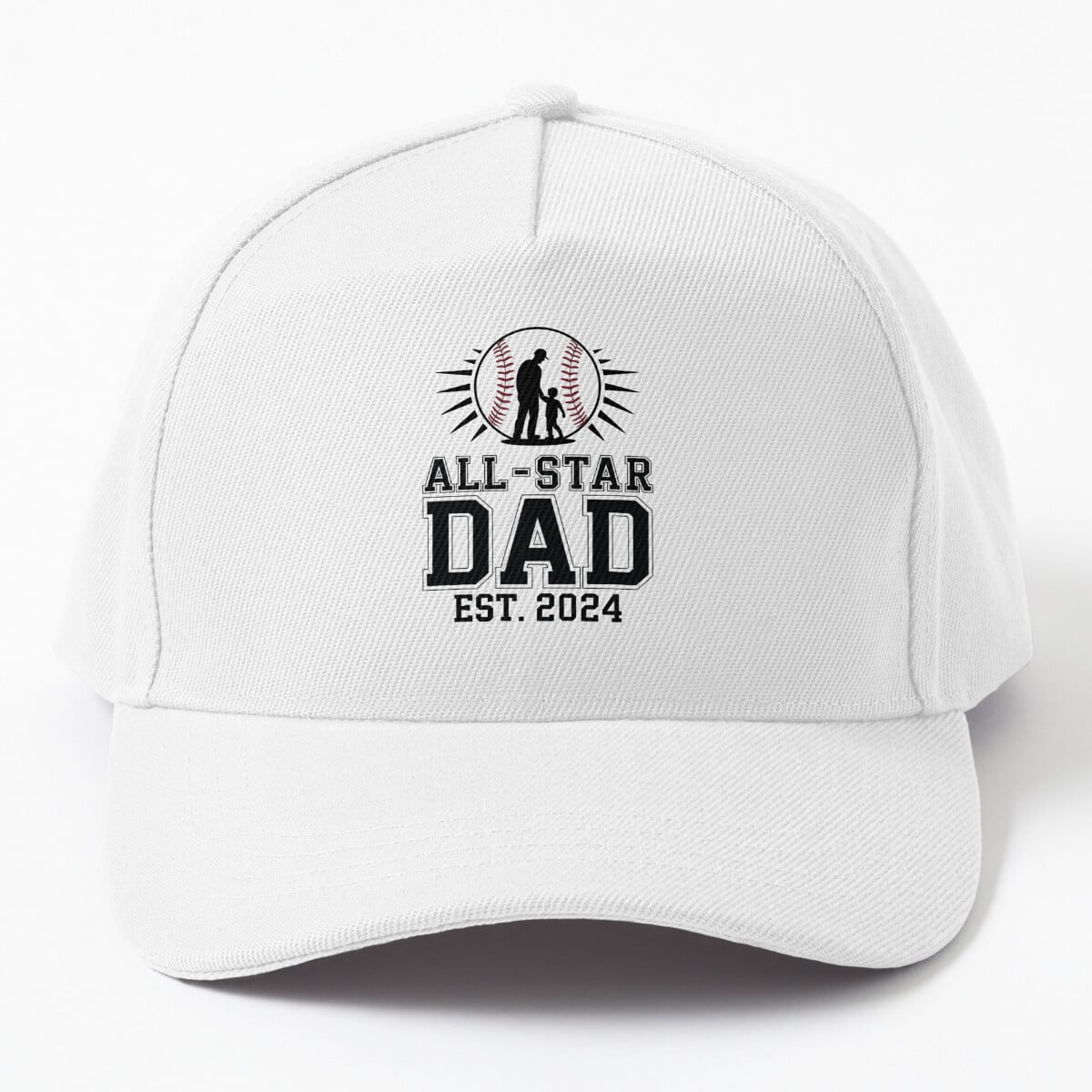 Tiny Hug All-Star Dad – Est. 2024 Cap Hats For Men, Gift For Him ...