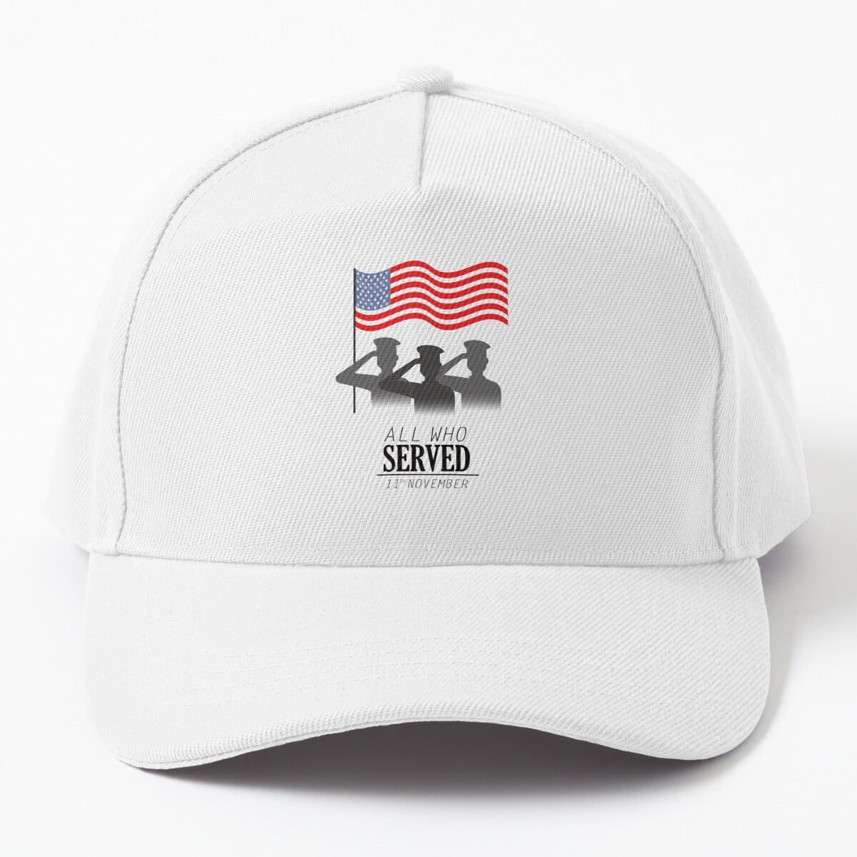 Tiny Hug All Who Served Veterans Day Cap, Hats For Men, Gift For Him ...