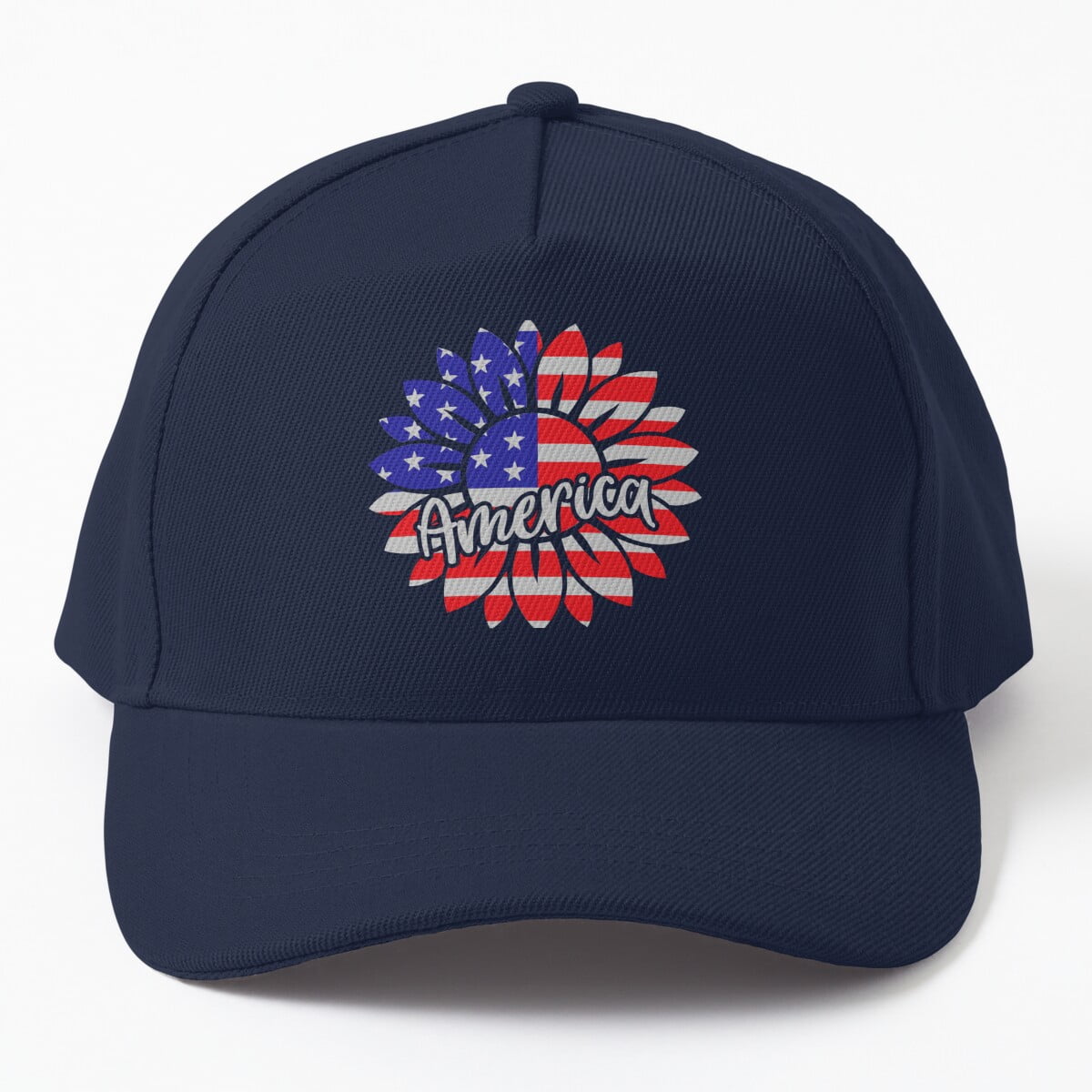 Tiny Hug America - Sunflower - 4Th Of July Cap, Hats For Men, Gift For ...