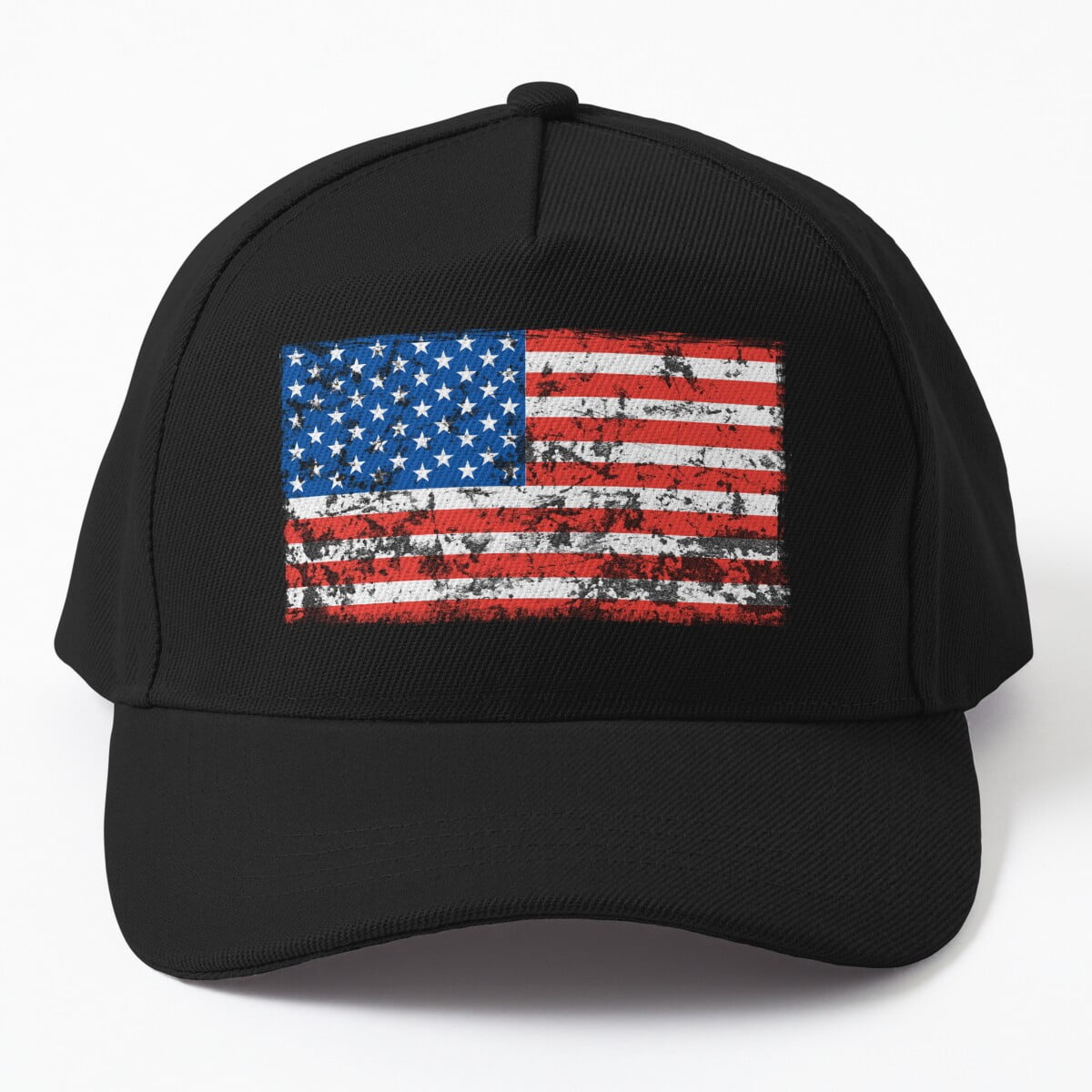 Tiny Hug American Grunge Flag Usa Patriotic 4Th Of July Cap Baseball ...
