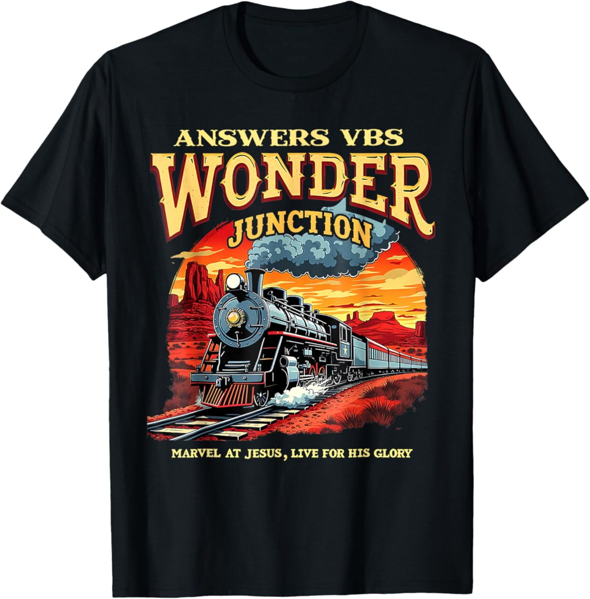 Tiny Hug Answers Vbs Wonder Junction Christian Train Theme Graphic T ...