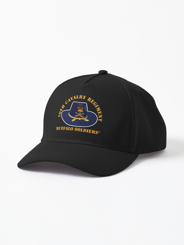 Tiny Hug Army - 10Th Cavalry Regiment W Cav Hat - Buffalo Soldiers Cap ...