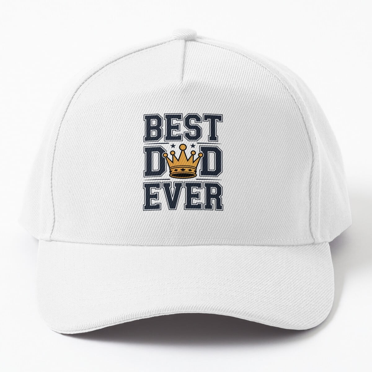 Tiny Hug Best Dad Ever Crown Design Father'S Gift Cap Hats For Men ...