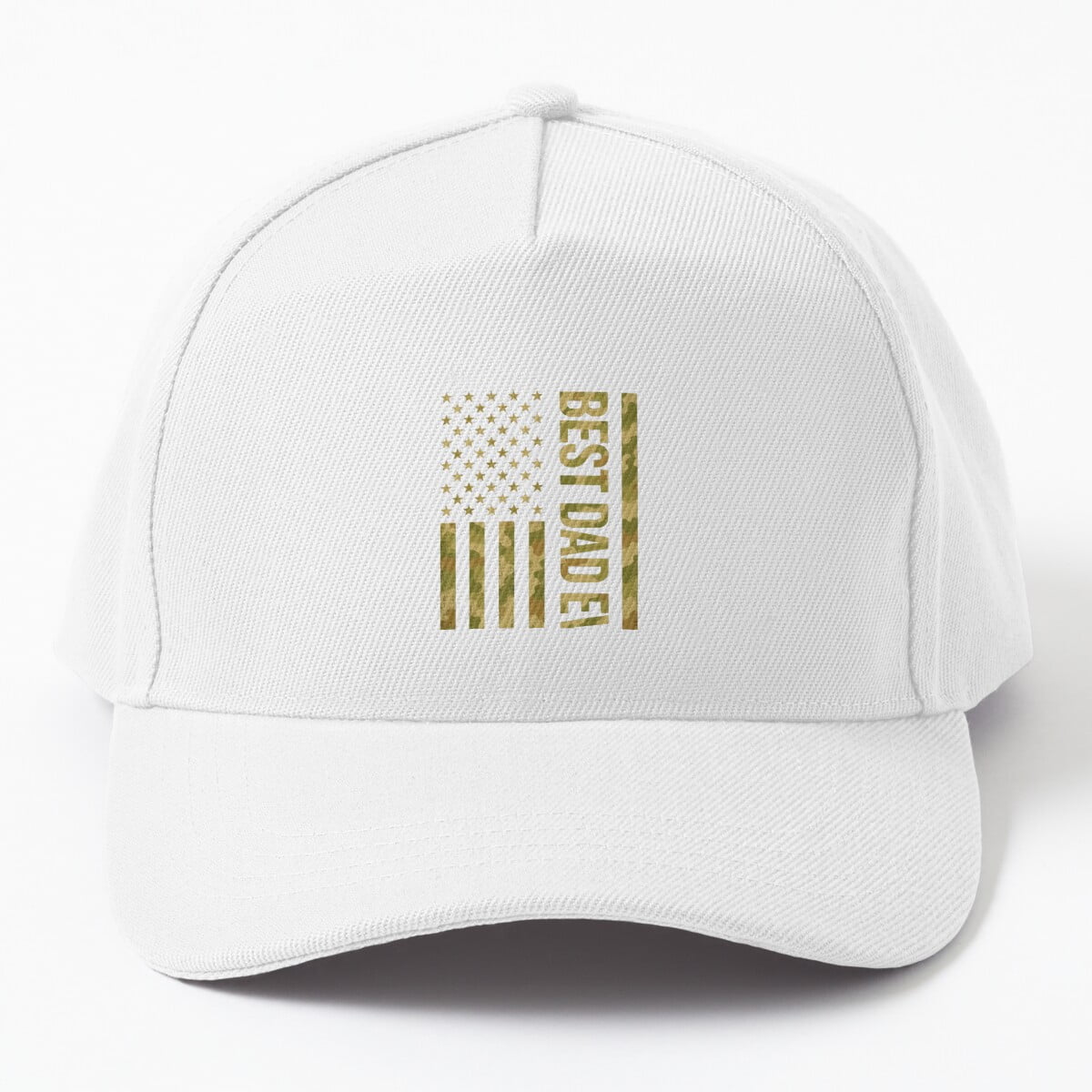 Tiny Hug Best Dad Ever Us American Flag Camo Father'S Day Cap Hats For ...