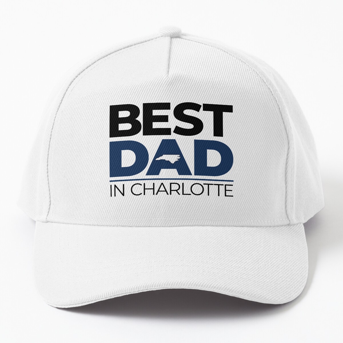 Tiny Hug Best Dad In Charlotte Cap Hats For Men, Gift For Him - Walmart.com