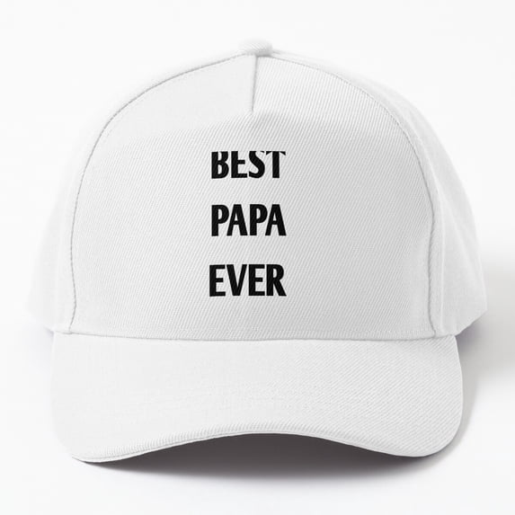 Tiny Hug Best Papa Ever Cap Hats For Men, Gift For Him - Walmart.com
