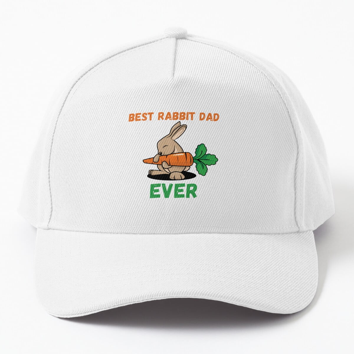 Tiny Hug Best Rabbit Dad Ever, Bunny Lover Gifts For Dads Cap Hats For ...