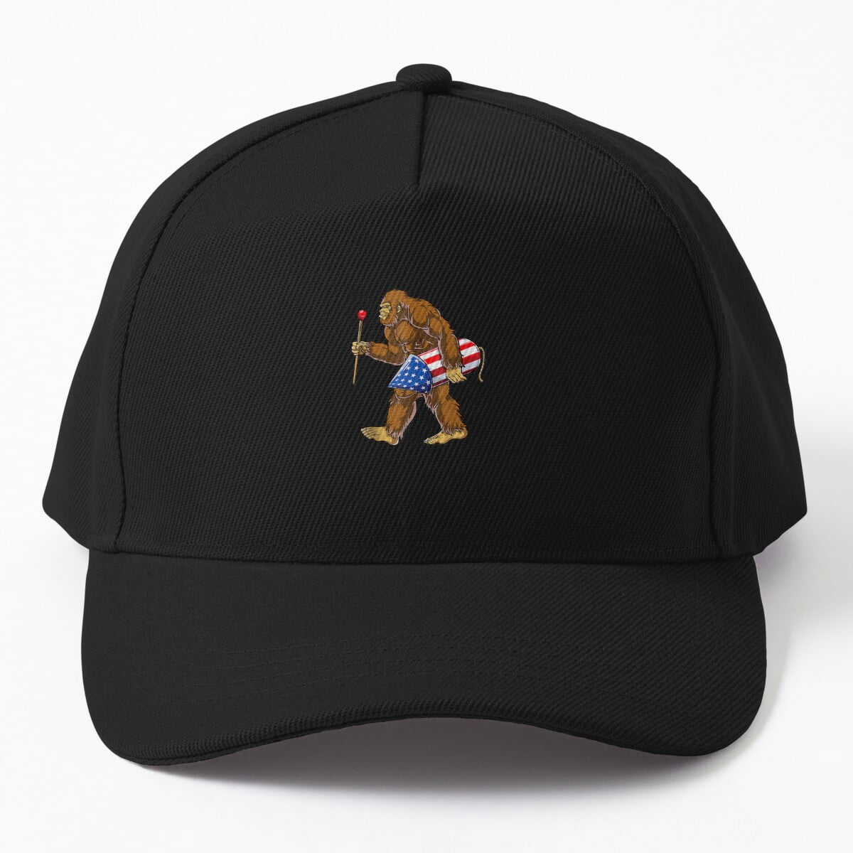 Tiny Hug Bigfoot Fireworks 4Th Of July Funny Boys Men Sasquatch Lover ...