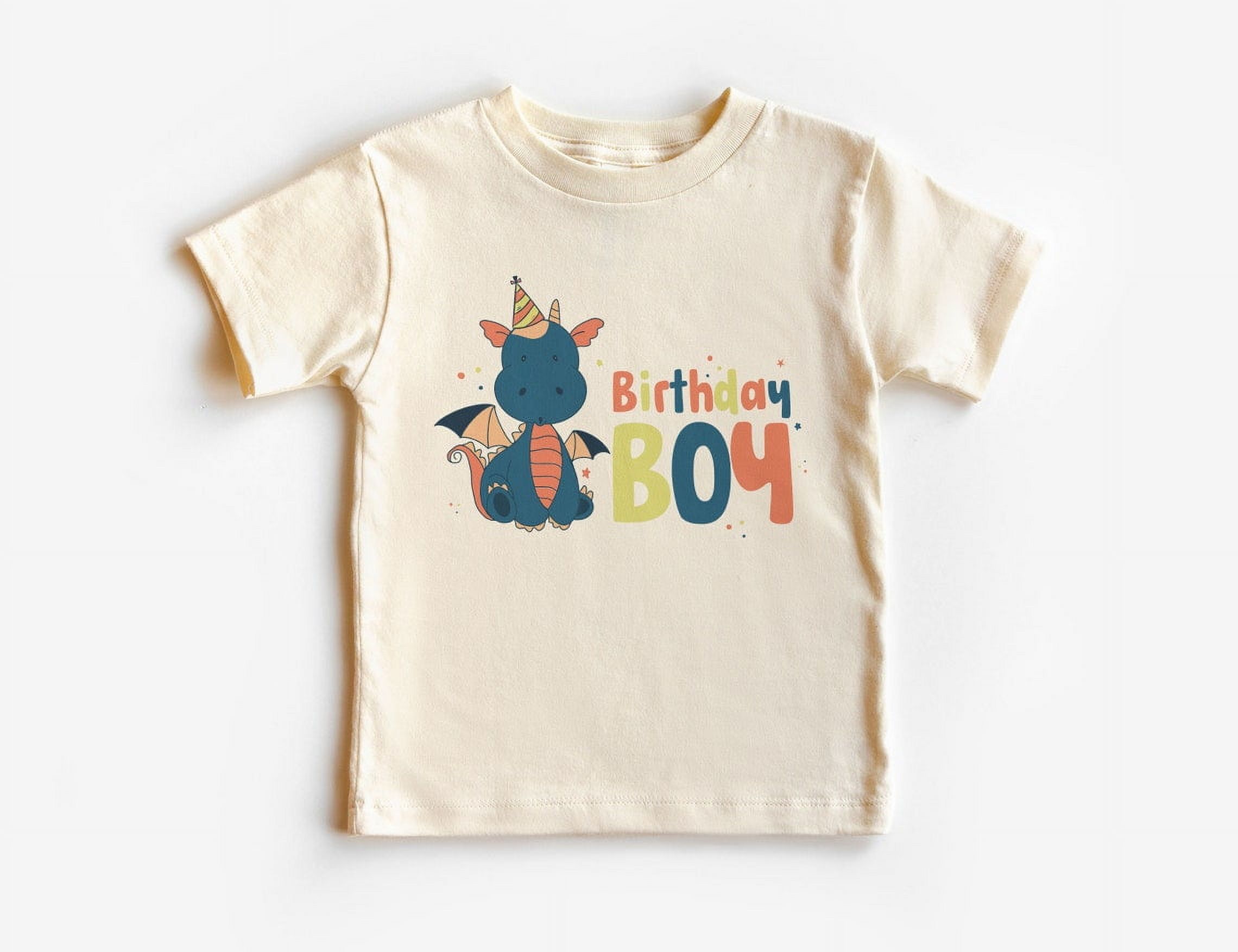 Tiny Hug Birthday Boy Dragon Toddler Shirt - Mythical Creature Birthday ...