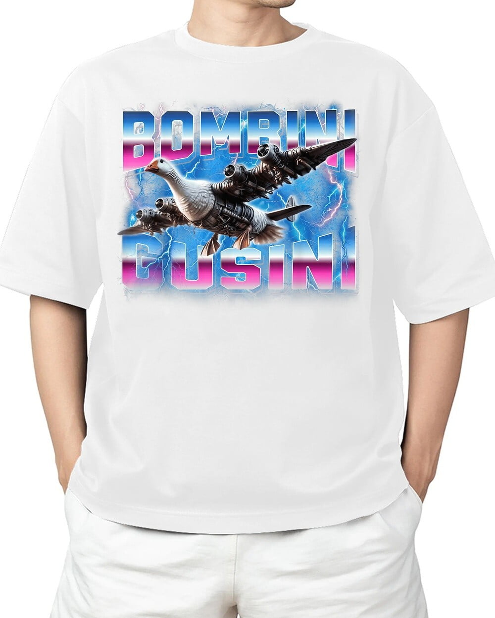 Tiny Hug Bombini-Gusini Italian-Brainrot Gen Z For S-4XL T-Shirt All ...