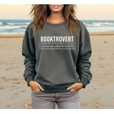 Tiny Hug Book Lover Sweatshirt, Cozy Reading Pullover For Librarians ...