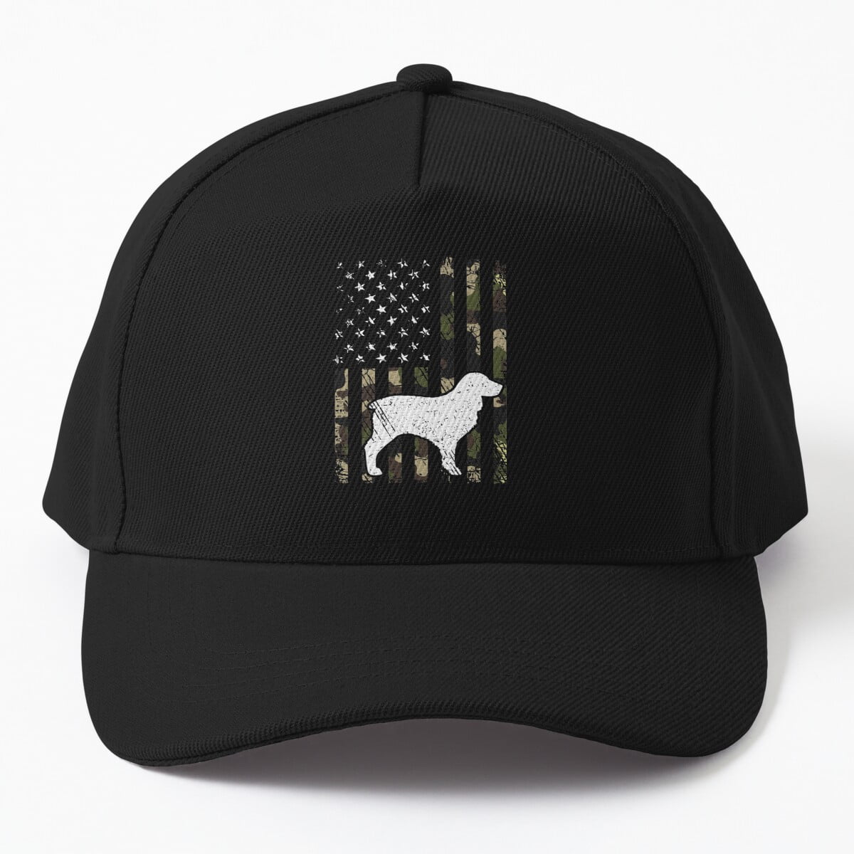 Tiny Hug Boykin Spaniel Camouflage Usa Flag Cap, Hats For Men, Gift For ...