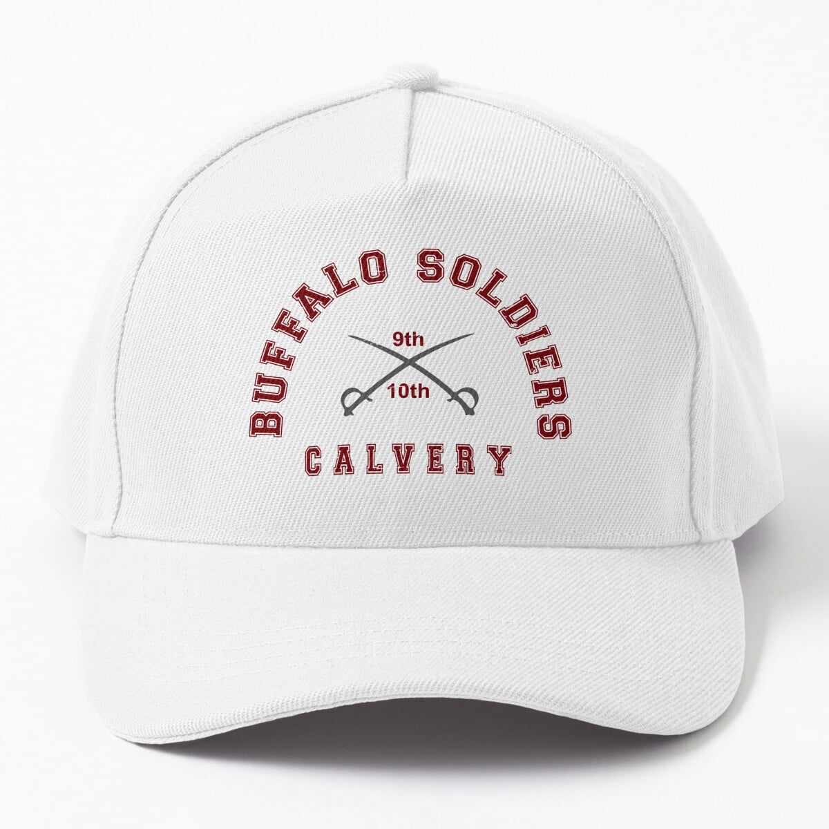 Tiny Hug Buffalo Soldiers Red Collegiate Cap, Hats For Men, Gift For ...