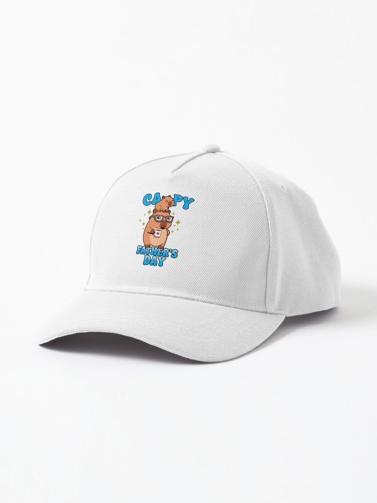 Tiny Hug Capy Father'S Day Capybara Gift For Dad Cap Hats For Men, Gift ...