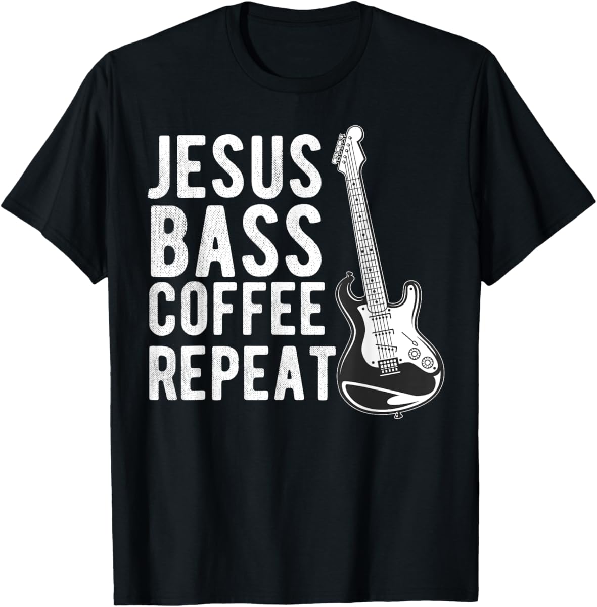 Tiny Hug Christian Bass Guitar Player Worship Jesus Bassist Music T ...