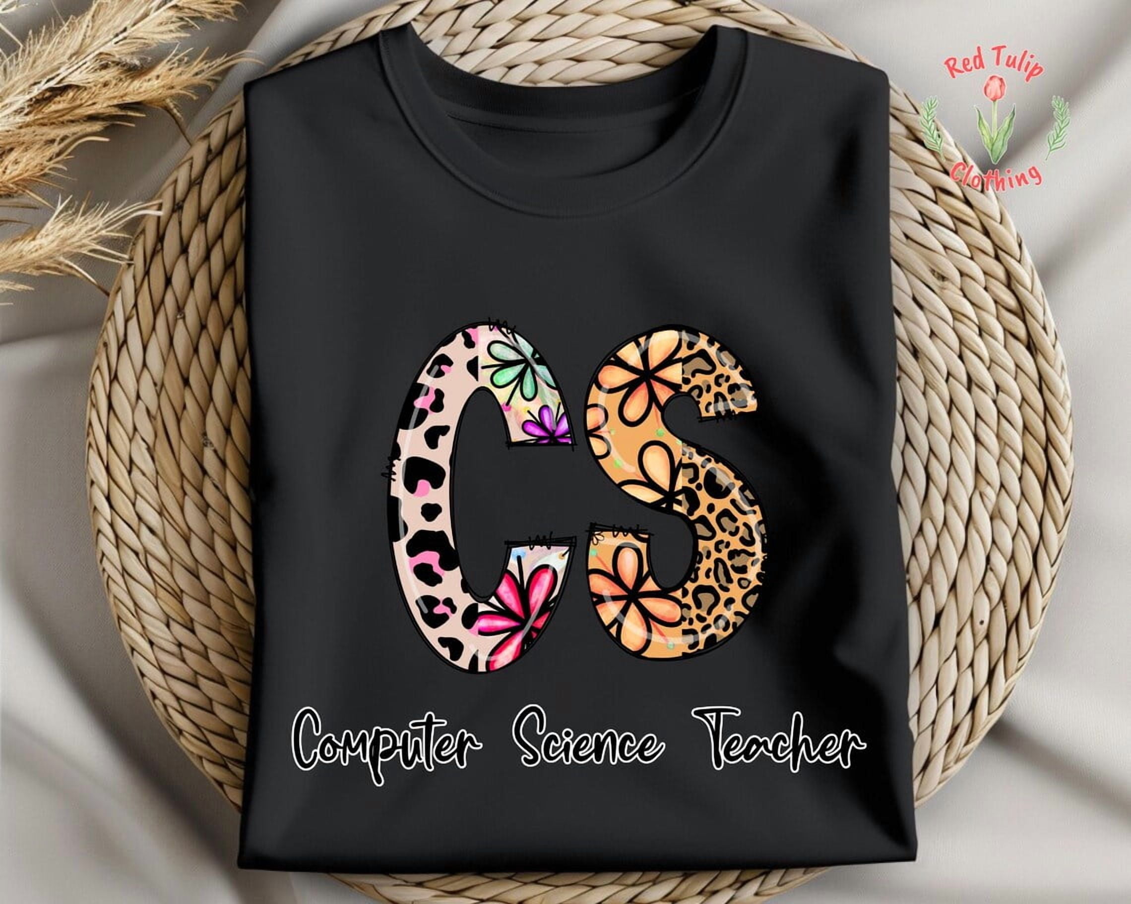 Tiny Hug Computer Science Teacher Shirt, It Computer Teacher Shirt ...