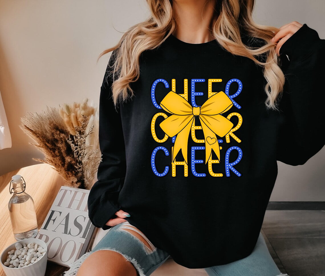 Tiny Hug Coquette Cheer Shirt, Cheer Mom Tee, Cheer Squad, Cheer Mama ...