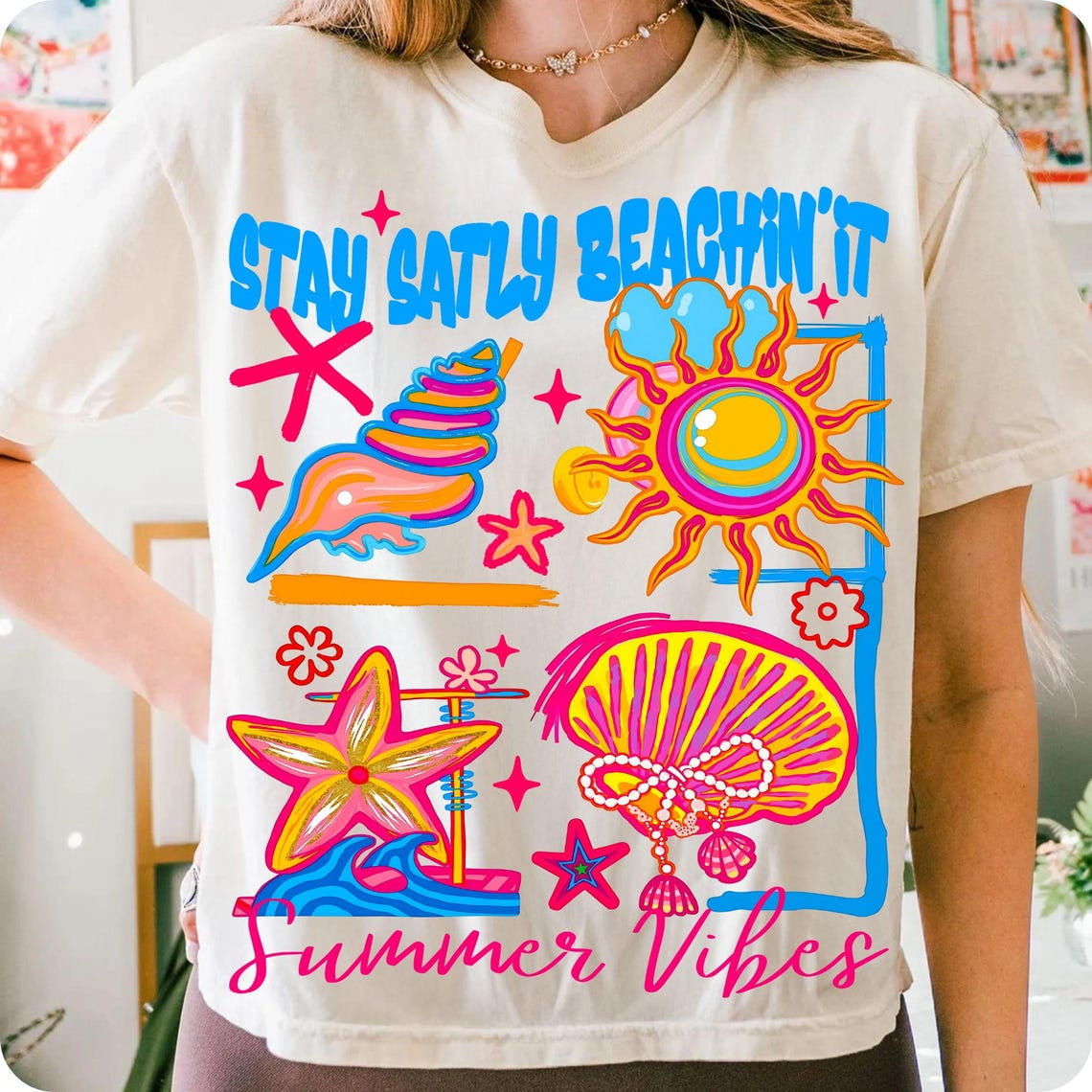Tiny Hug Coquette Pink Clam Summer Beach Sublimation : Girly Coastal ...