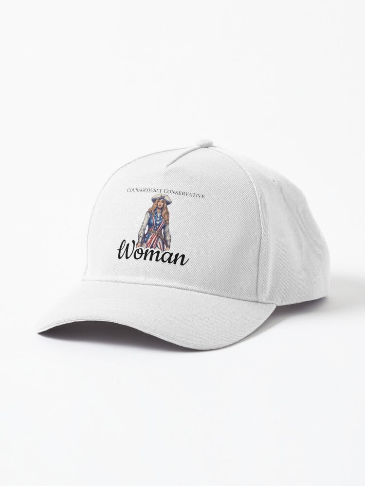Tiny Hug Courageously Conservative Woman Cap, Hats For Men, Gift For ...
