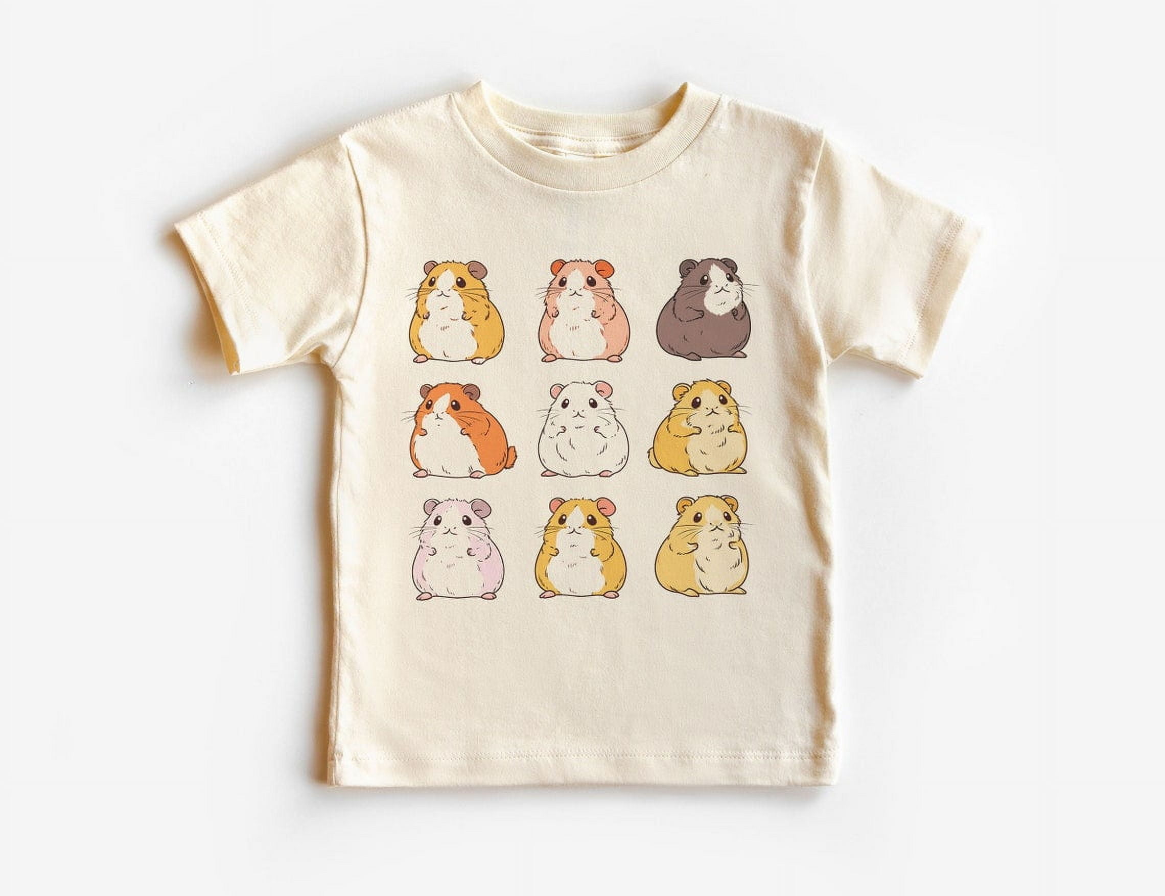 Tiny Hug Cute Hamster Toddler Shirt - Little Hamsters Tee - Boho ...
