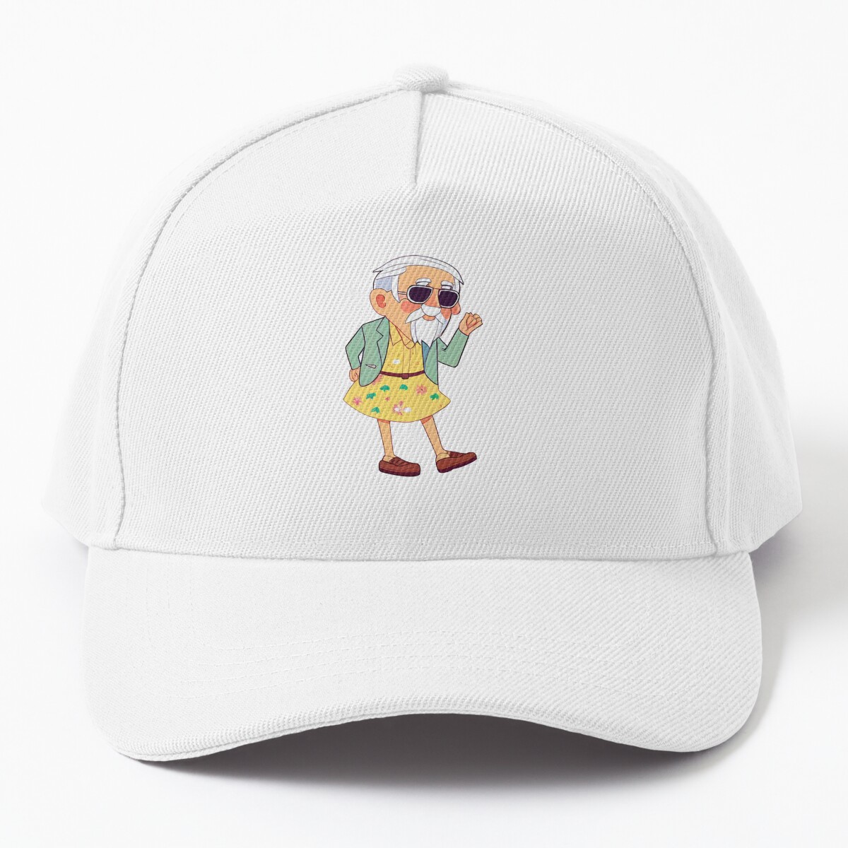 Tiny Hug Cute Little Pretty Grandpa In Yellow Dress Cap Hats For Men ...