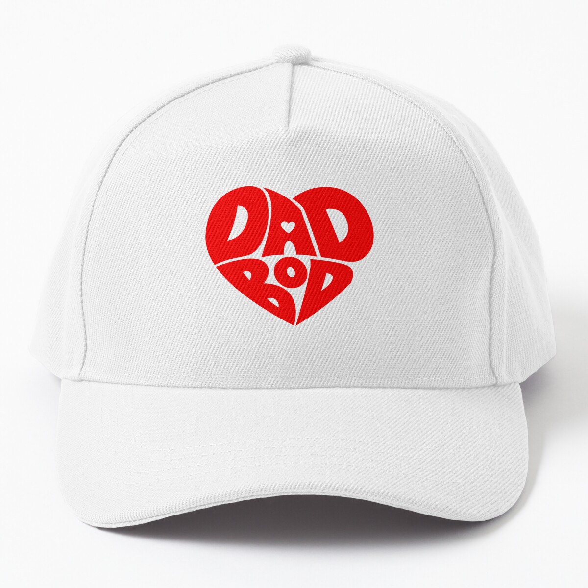 Tiny Hug Dad Bod Fathers Day Heart Love Slogan Cap Hats For Men, Gift ...