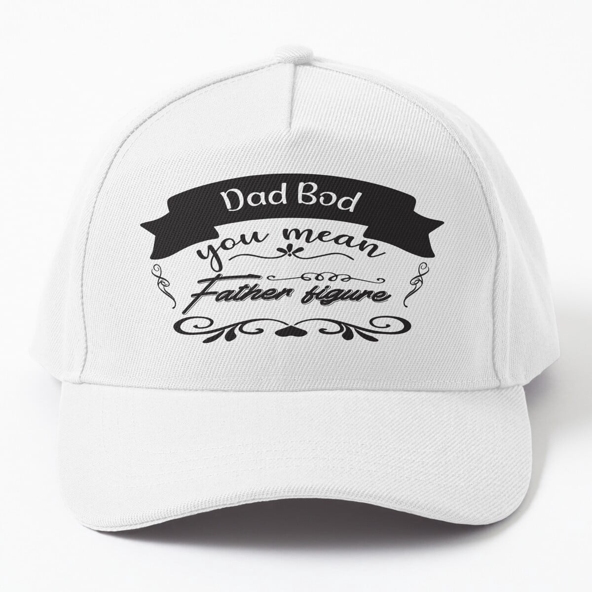 Tiny Hug Dad Bod - You Mean Father Figure - Fathers Day Cap Hats For ...