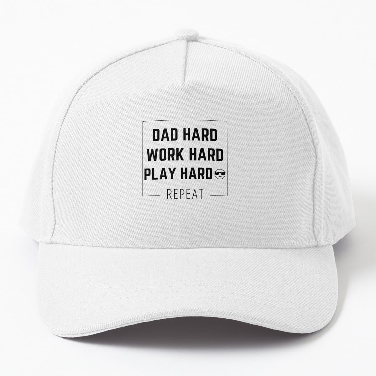 Tiny Hug Dad Hard-Work Hard-Play Hard Cap Hats For Men, Gift For Him ...