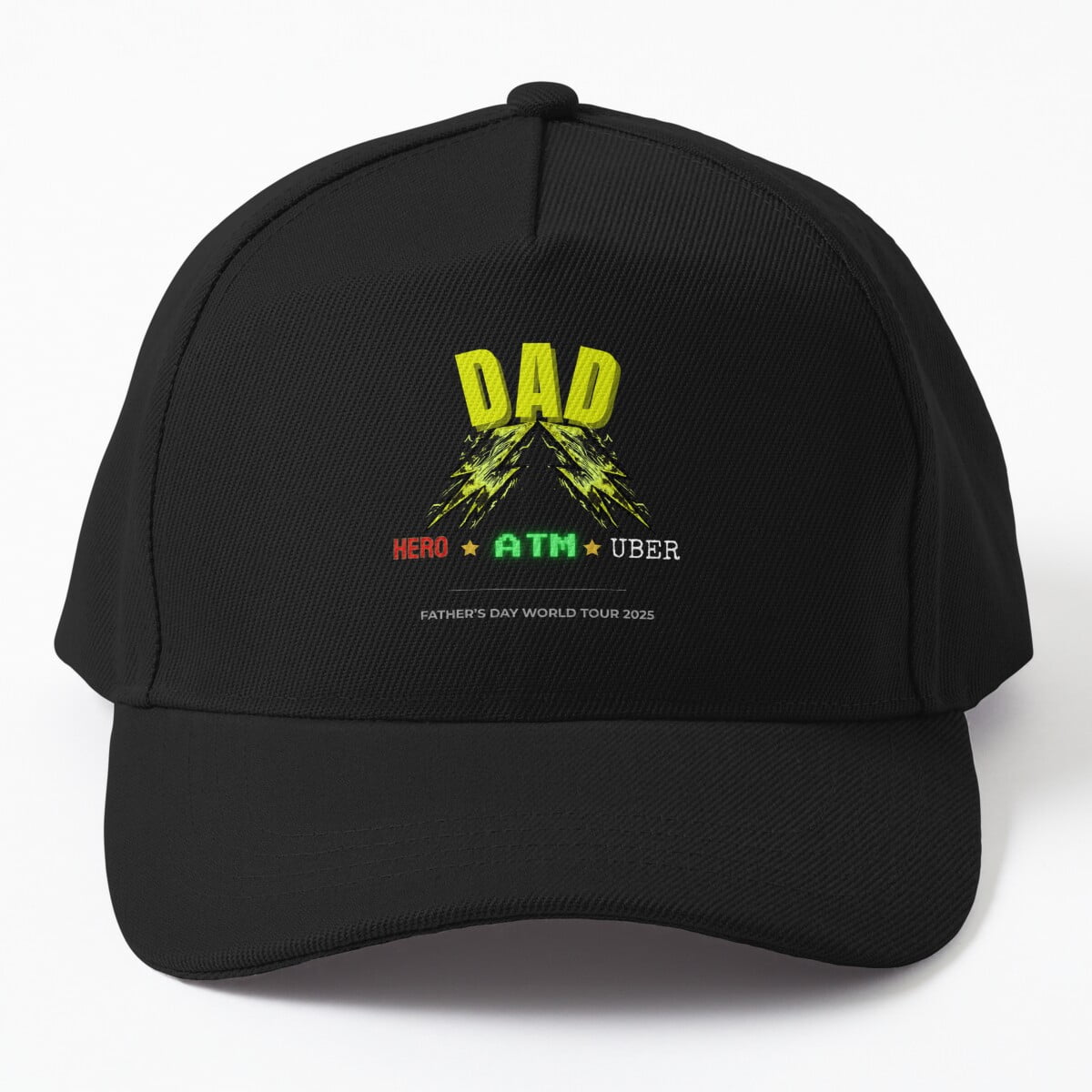 Tiny Hug Dad = Hero Atm Uber Bootleg Band Tour Cap, Hats For Men, Gift ...